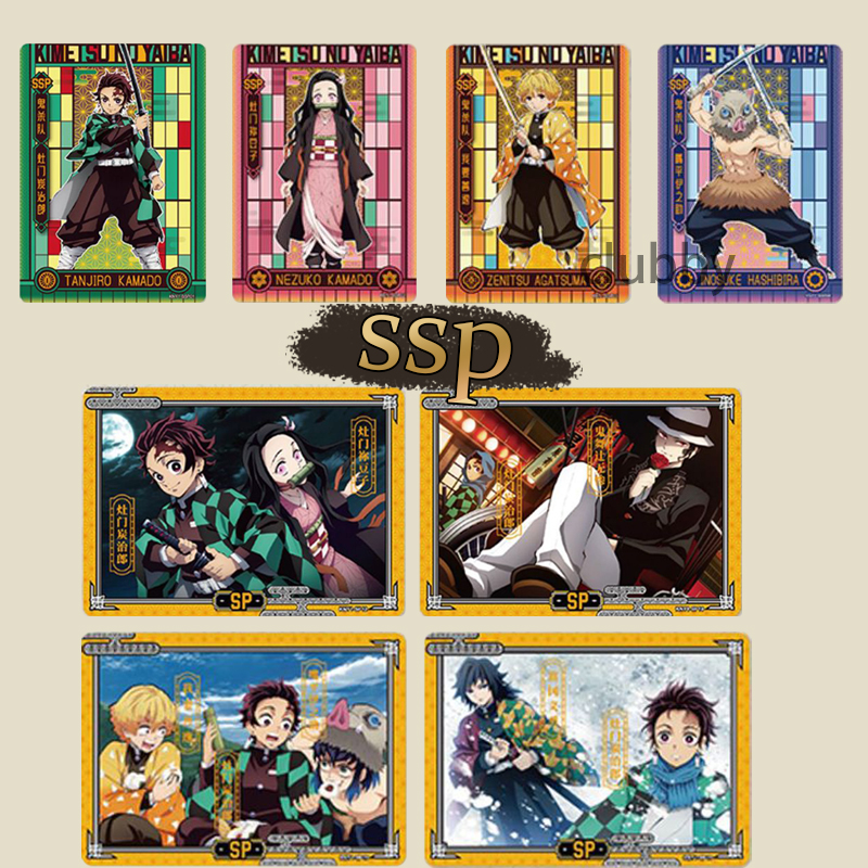 demon slayer card Deck KAmado Tanjirou Hashibra Inosuke Kamado Nezukoi ...