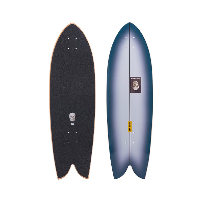 YOW SURF SKATEBOARD DECK WITH GRIPTAPE PRO SURF DECK MAPLES DECK ...