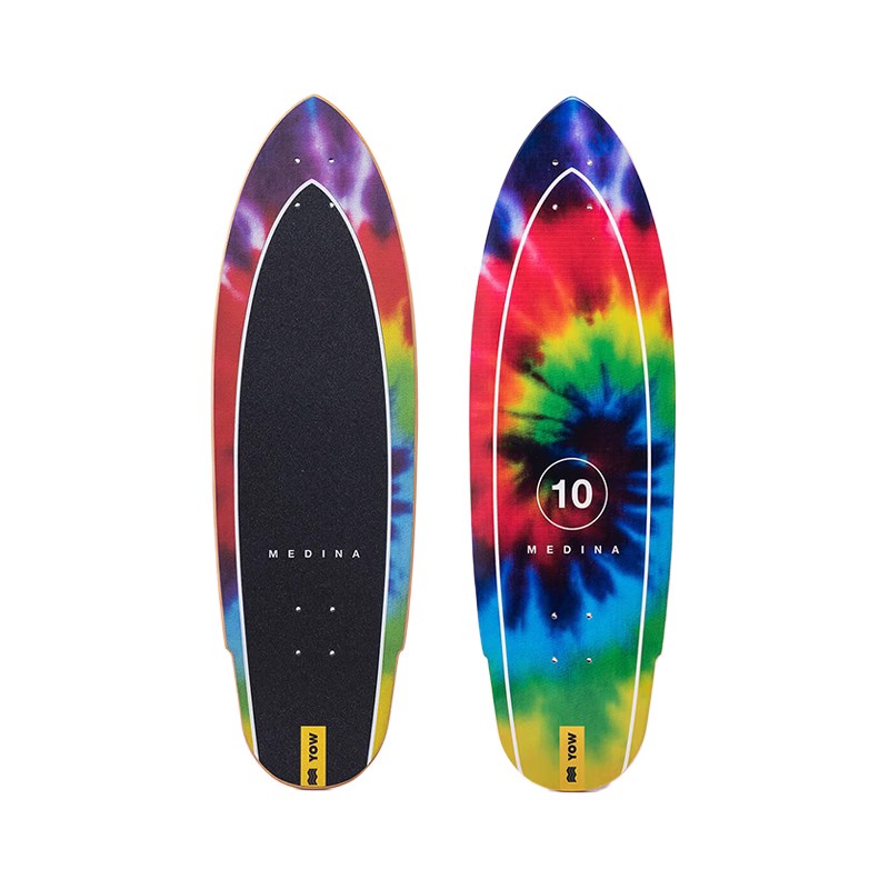 YOW SURF SKATEBOARD DECK WITH GRIPTAPE PRO SURF DECK MAPLES DECK ...