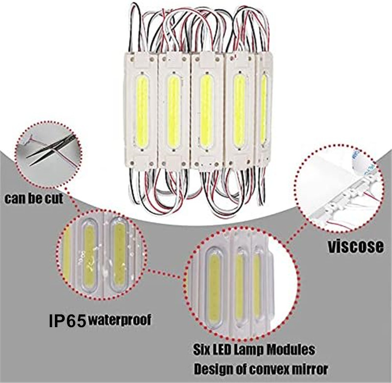 5/10/20 piece 6LED Module 12V or 24V Truck Side Marker Indicator Light ...