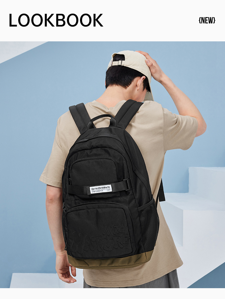 【xtep】Sports Life Series | Backpack Unisex Computer Bag Couple Outdoor ...
