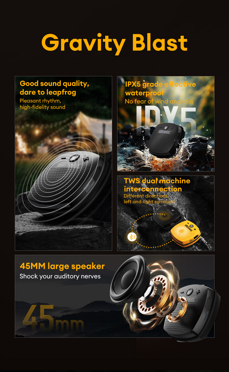Transformers TF-Y16 Bluetooth Speaker HD Sound Quality Waterproof ...
