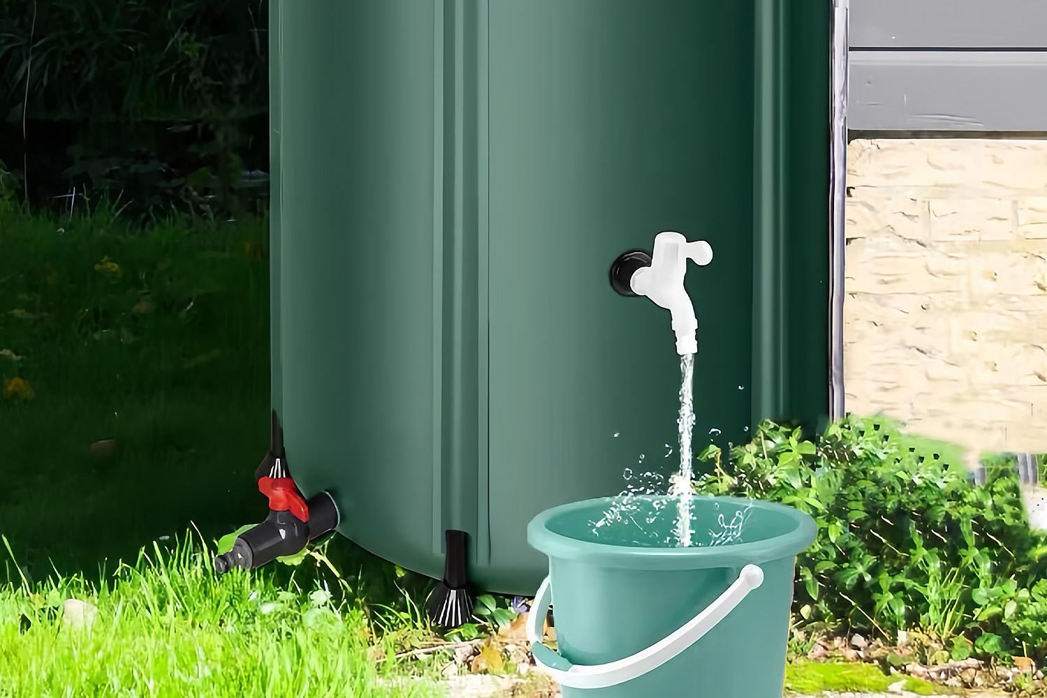 Portable Rain Barrel Rainwater Collection Rain Foldable Water Storage ...