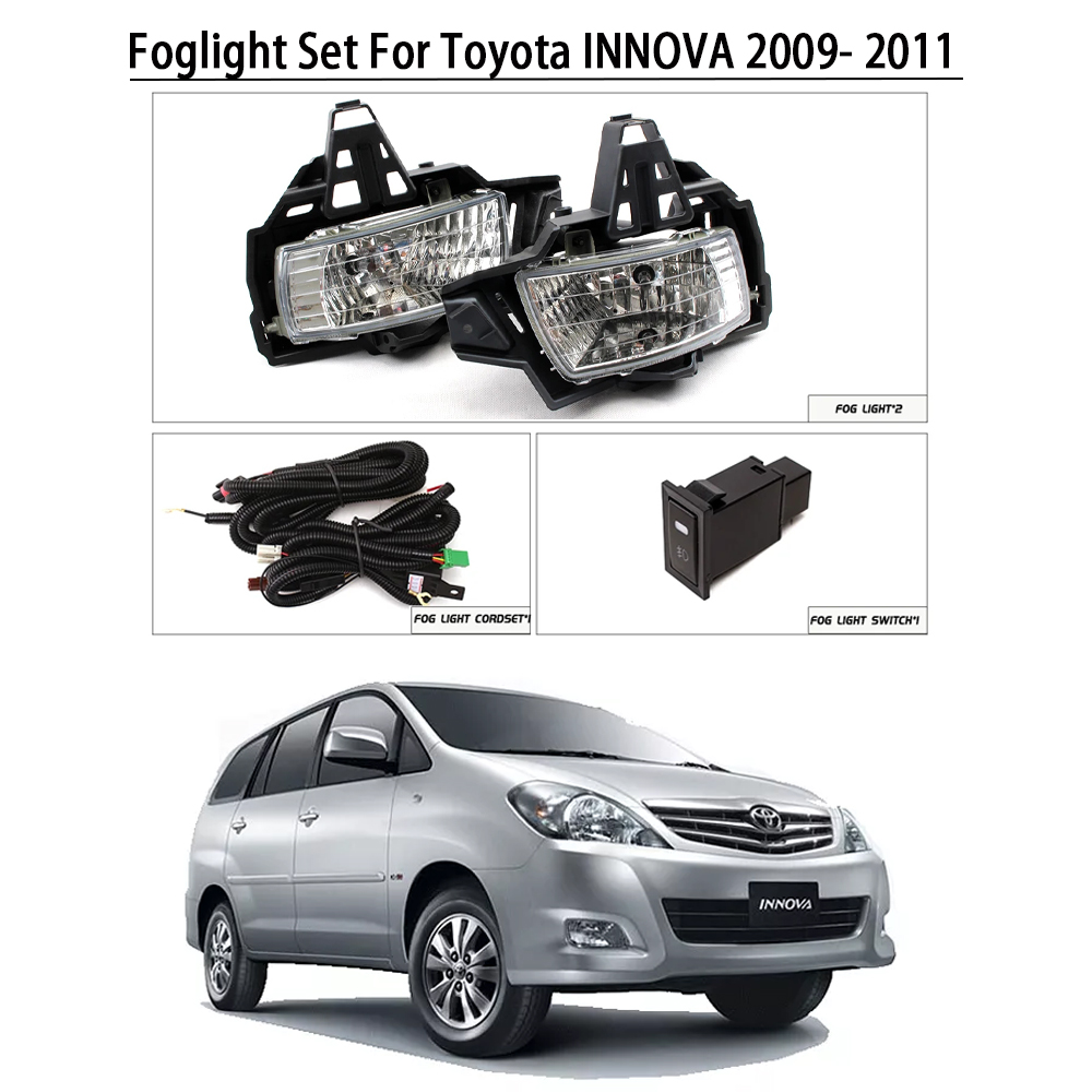 Toyota Innova Lamp Foglamp Fog Light Foglight Fog Waterproof Assembly ...