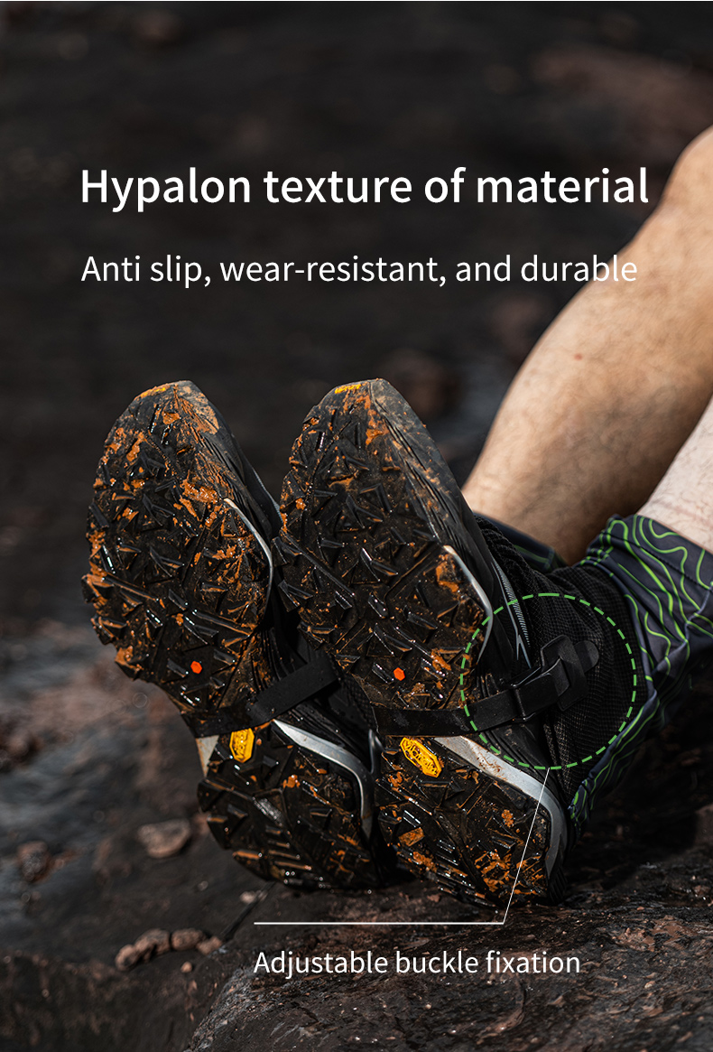 MAP BROTHER Trail Running Gaiters Mens Womens Waterproof Ankle Shoe ...