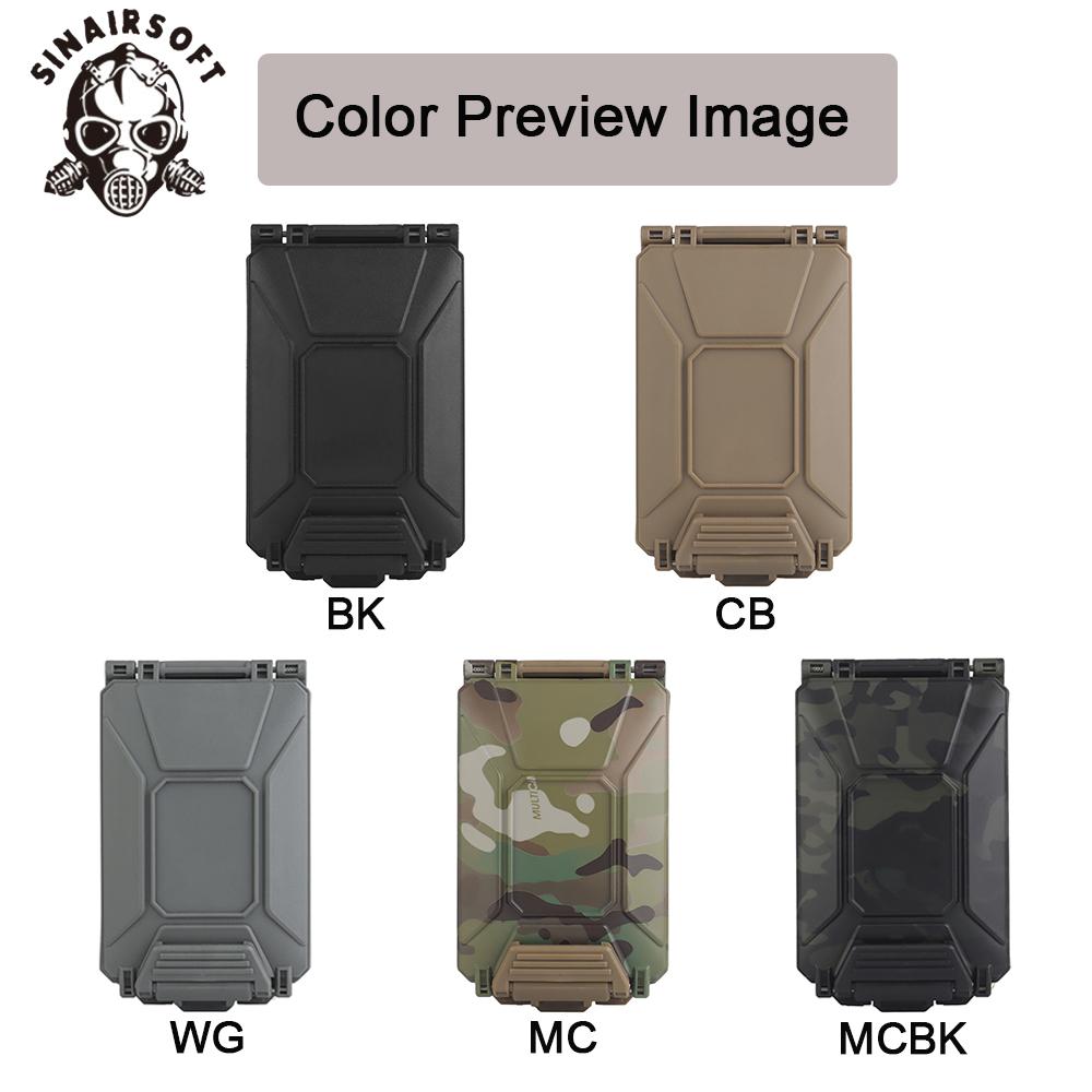 SINAIRSOFT Outdoor Modular Battery Box Tactical Portable MOLLE Mounted ...