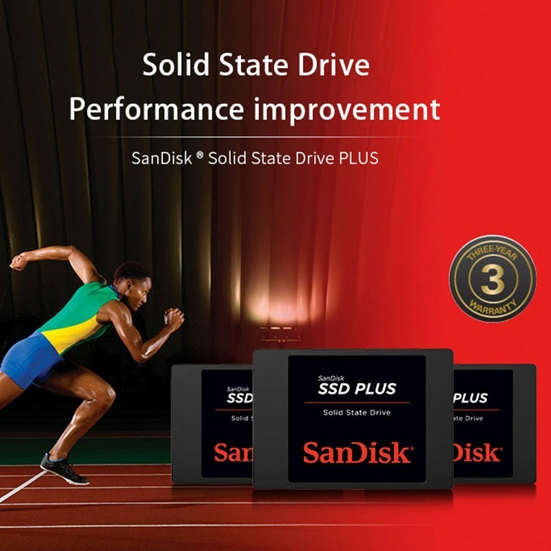 Sandisk SSD PLUS SATA III 2.5" Solid State Drive 480GB 1TB| Internal ...