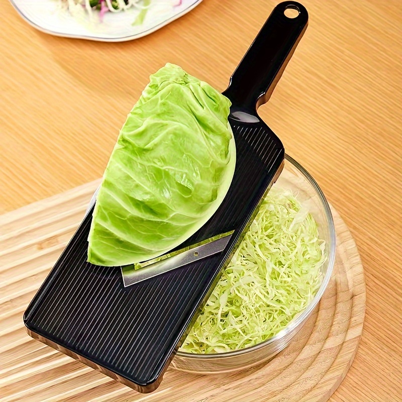 Multi-Purpose Plastic Cabbage Slicer - Manual Vegetable Shredder and ...