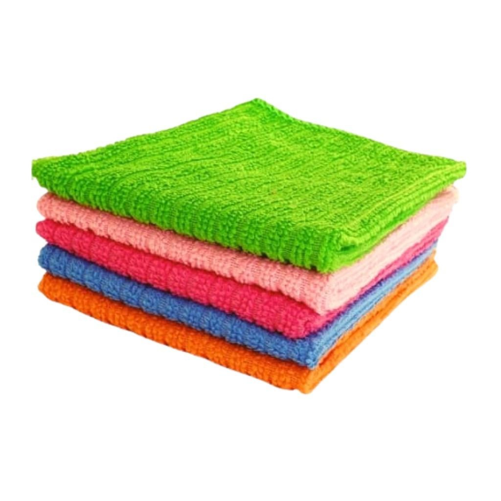 Kit 10 Multipurpose High Absorption Microfiber Cleaning Cloths | Shopee ...