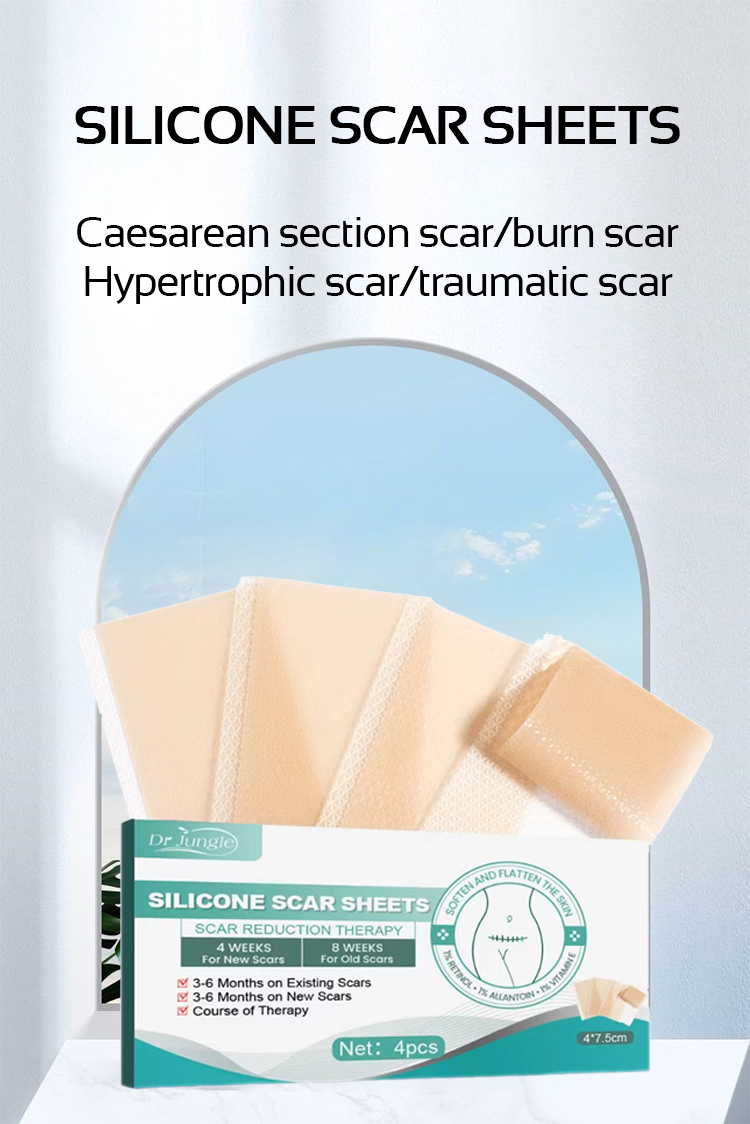 【Genuine】 Scar Removal Patch Scar Removal Gel 4 pieces/box to remove ...