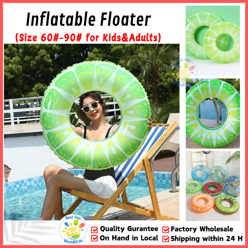 Kids Salbabida Floater Inflatable Swimming Ring Quality Lemon Design ...