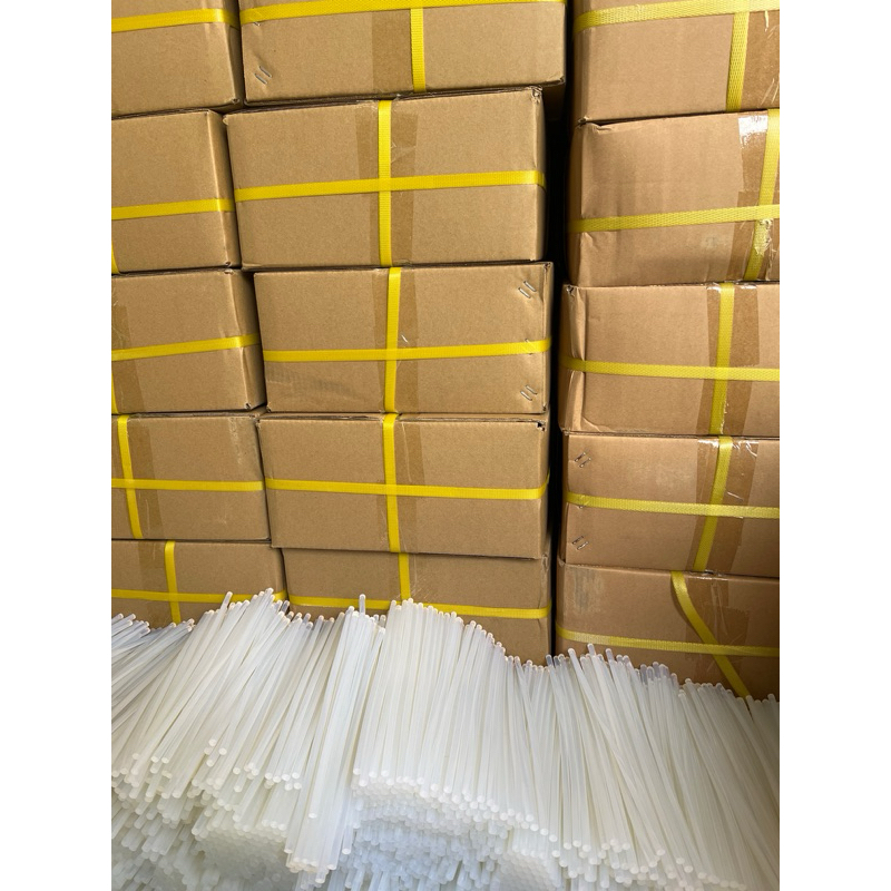 Combo of 20/50/100 small candle glue sticks 20cm x 7mm long | Shopee ...