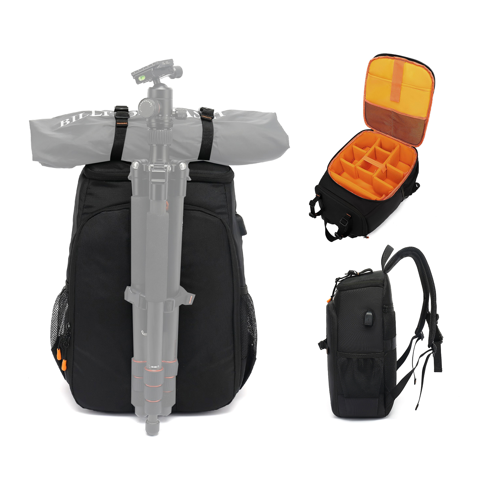 [Fast Delivery] Camera Backpack Water-resistant Camera Bag Photography ...