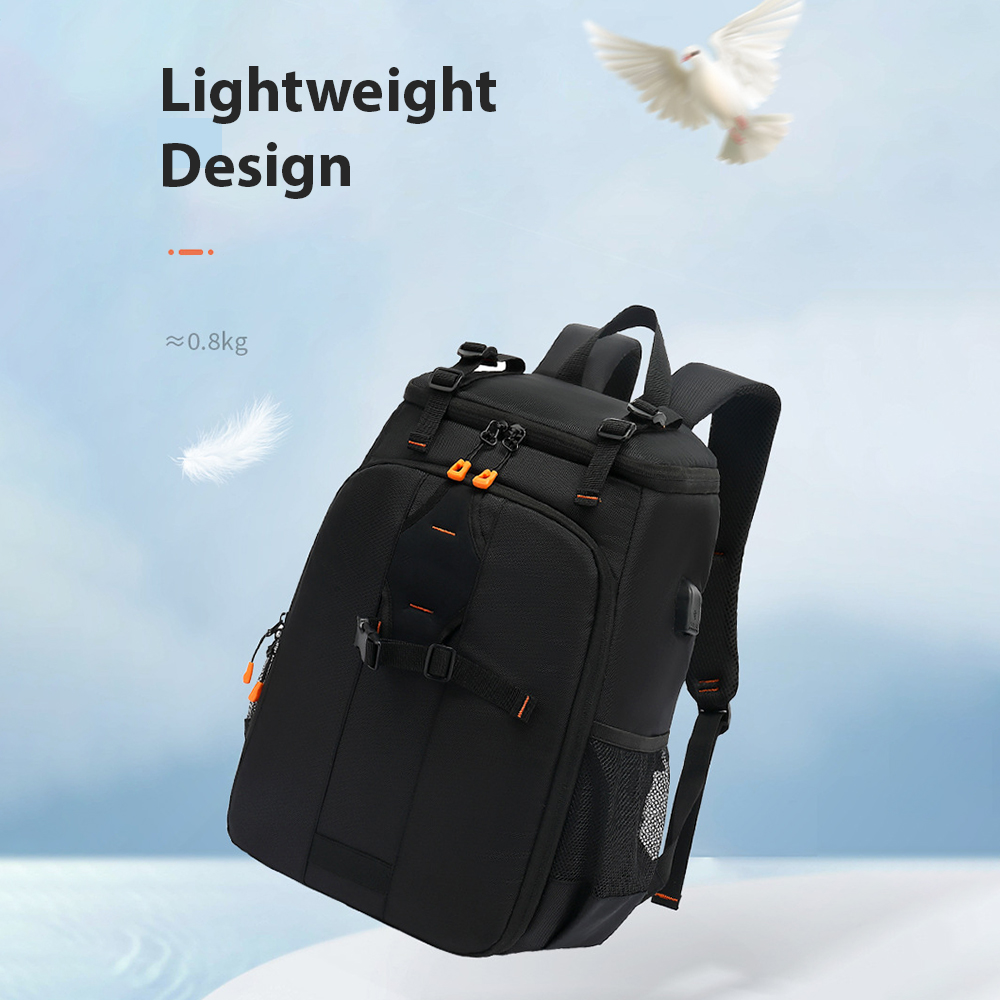 [Fast Delivery] Camera Backpack Water-resistant Camera Bag Photography ...