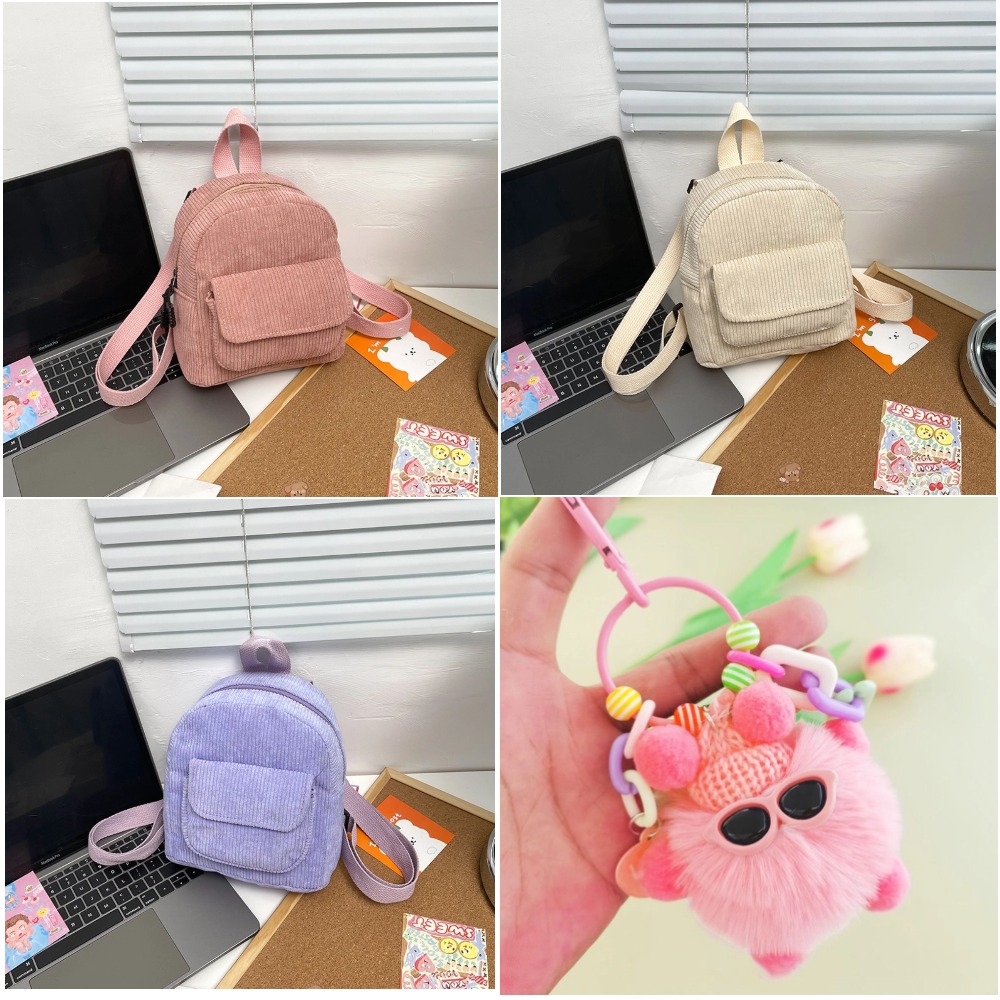GSWLTT Small Backpacks, Dacron Mini Backpack, Fashion Solid Color ...