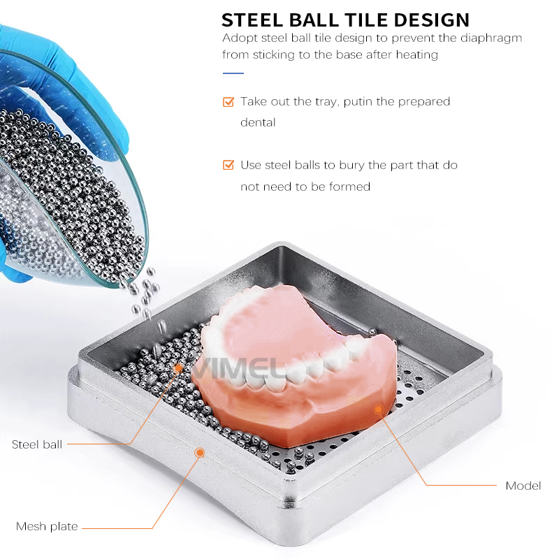 Dental Vacuum Forming Molding Laminating Machine Orthodontic Retainer ...