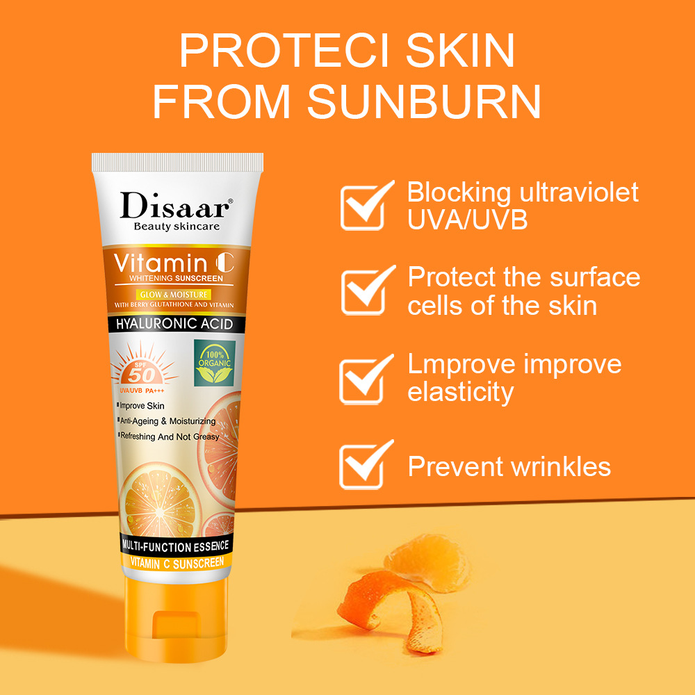 Disaar Facial Sunscreen SPF 50/60/90 UV Protective Sun Cream ...