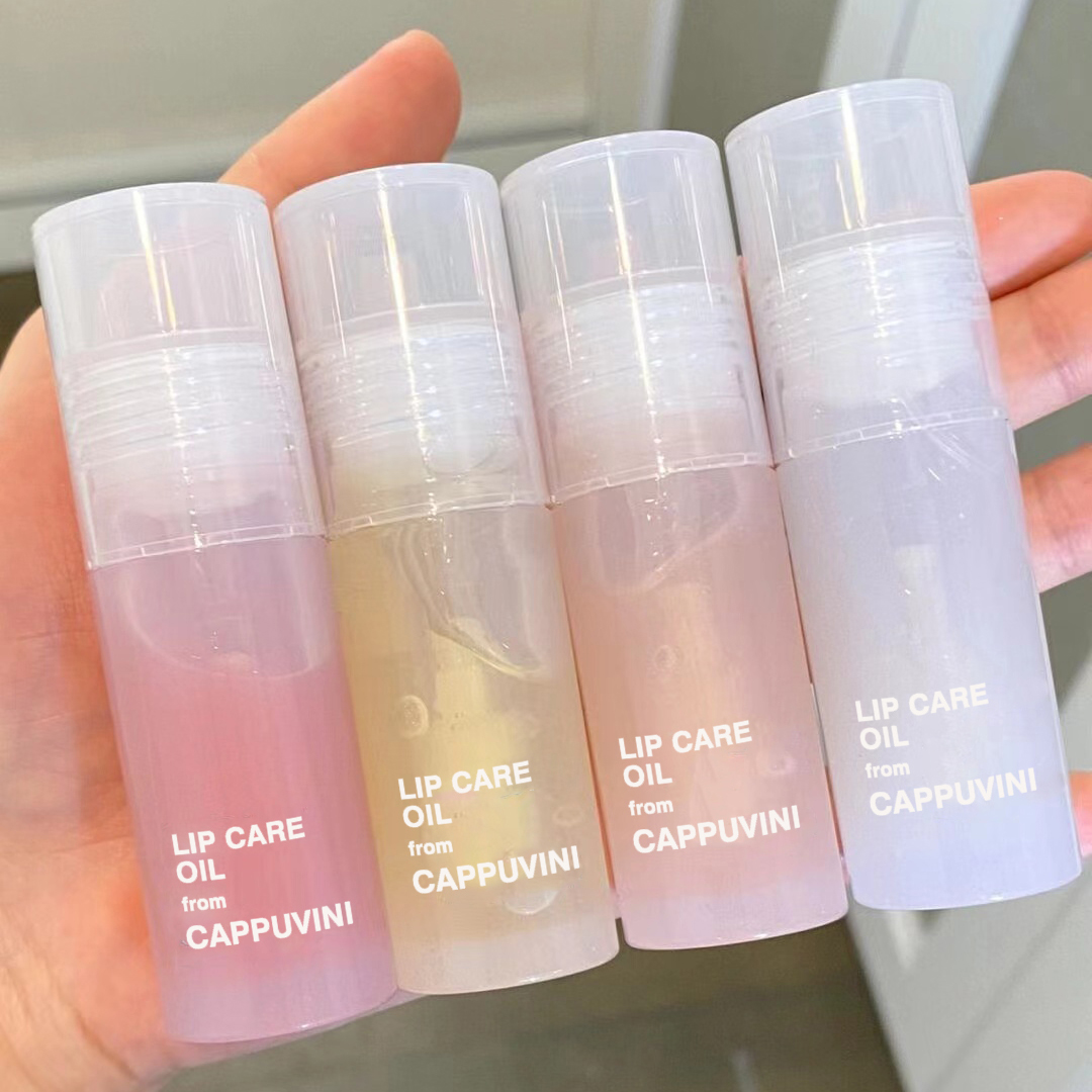CAPPUVINI Lip Oil Moisturize Lip Balm Mirror Lip Gloss Repair Nourish ...