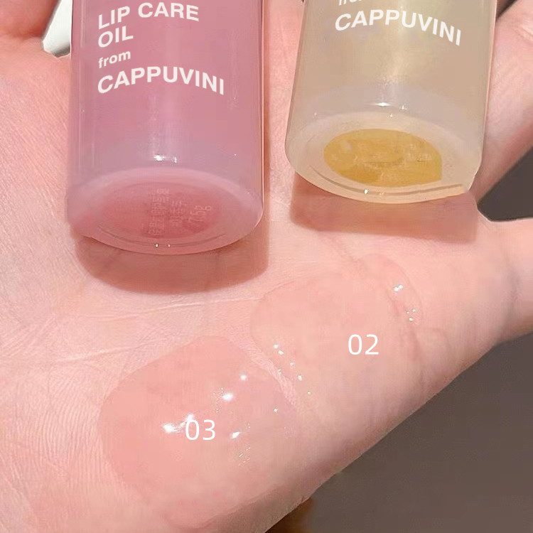 CAPPUVINI Lip Oil Moisturize Lip Balm Mirror Lip Gloss Repair Nourish ...