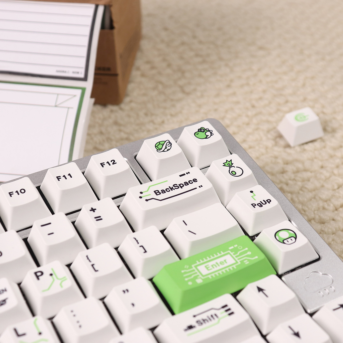 Circuit Board Keycaps PBT Dye-sub Cherry Profile Keycap Custom Keycaps ...