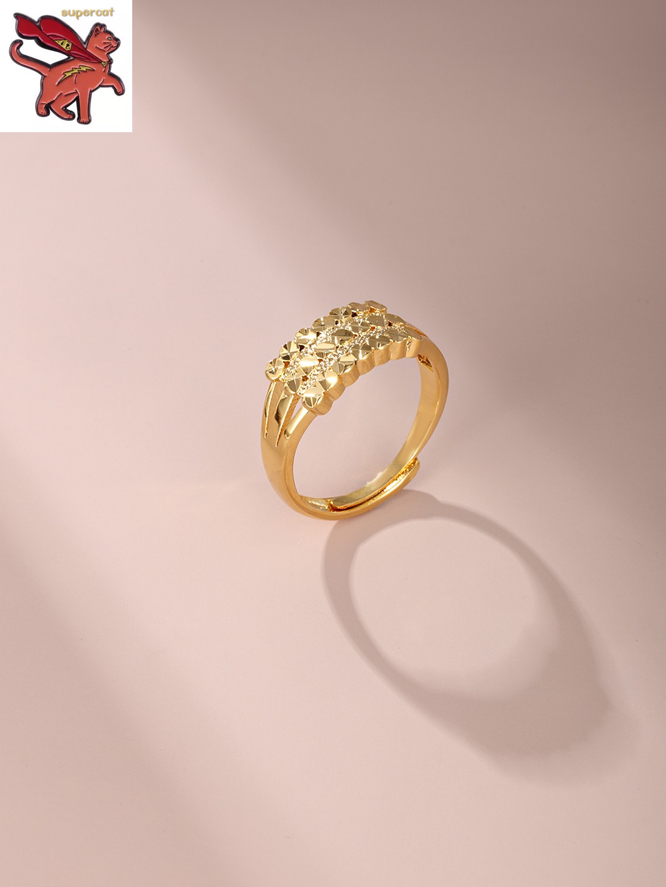 21k gold pawnable ring 21K Saudi Gold Pawnable Star Car Flower with ...