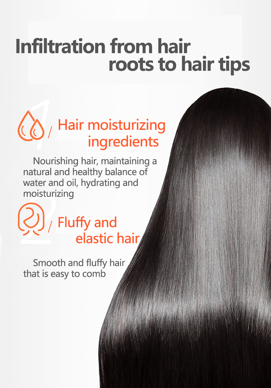 STYLE FIT color-fixing hair mask fast penetration smoothing rough hair ...