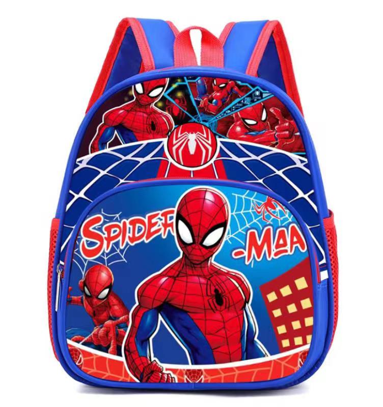 Cartoon School Bag For Kids Girls Boys Elsa Spiderman Frozen Bag ...