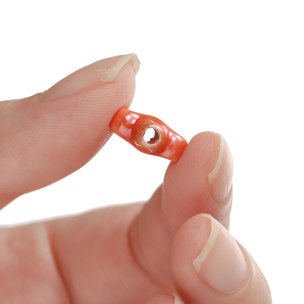 St. kunkka 2-10Pcs Ceramic Flower Beads 12mm Five-Petal Flower Beads ...