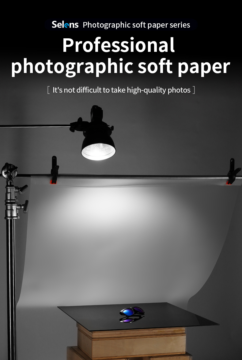 Selens 1.2x1m Photography Diffuser Soft Light Paper Premium Translucent ...