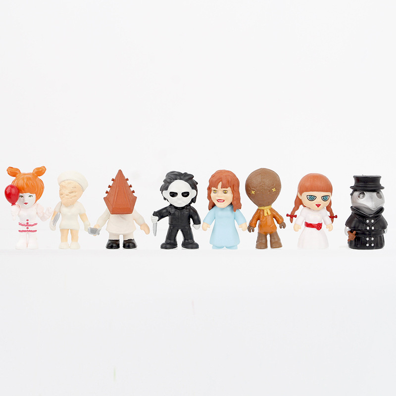 24Pcs/Set 5cm Gothic Horror Movie Figure Friday the 13th Jason Jack ...