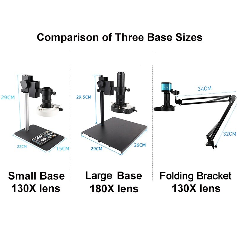 【YIZHAN】Microscope electronics repair 4K 48MP HDMI USB Industrial ...