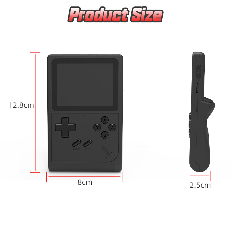 VILCORN GB300 Portable Handheld Game Console Player 3.0 Inch Pocket ...