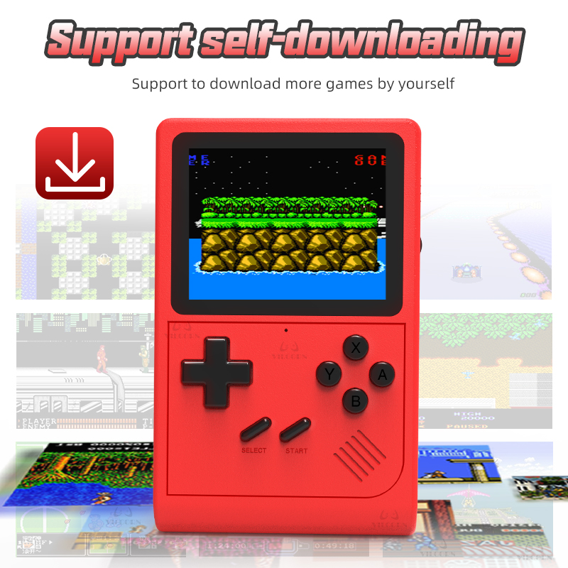 VILCORN GB300 Portable Handheld Game Console Player 3.0 Inch Pocket ...
