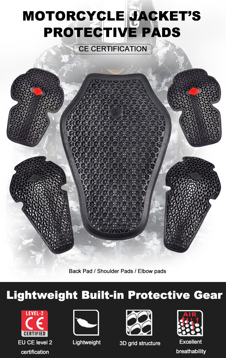 Espro Cycling Protective Equipment Motorcycle Jacket Embedded ...
