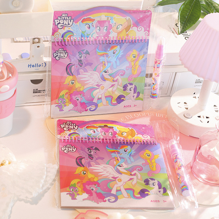 My Little Pony Series Water Color-changing Picture Book Cartoon ...