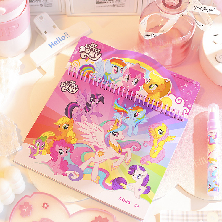 My Little Pony Series Water Color-changing Picture Book Cartoon ...