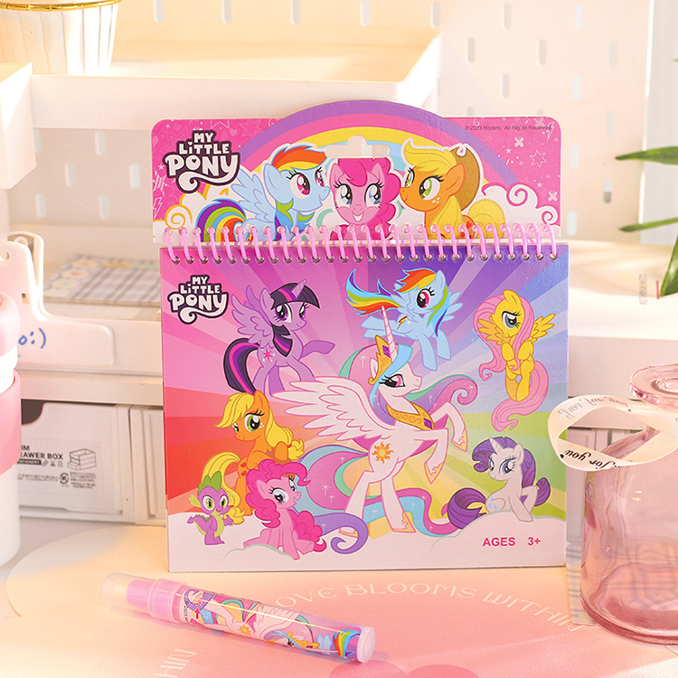 My Little Pony Series Water Color-changing Picture Book Cartoon ...