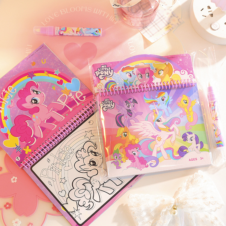My Little Pony Series Water Color-changing Picture Book Cartoon ...