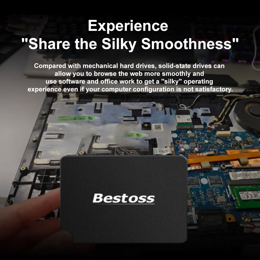 Bestoss 2.5Inch SATA III SSD 120GB 128GB 240GB 256GB 480GB 512GB 1TB ...