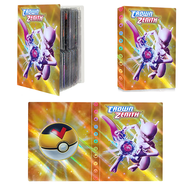 240cps PokéMon Card Book Card Pokemon Album Book PokéMon Loose-Leaf ...