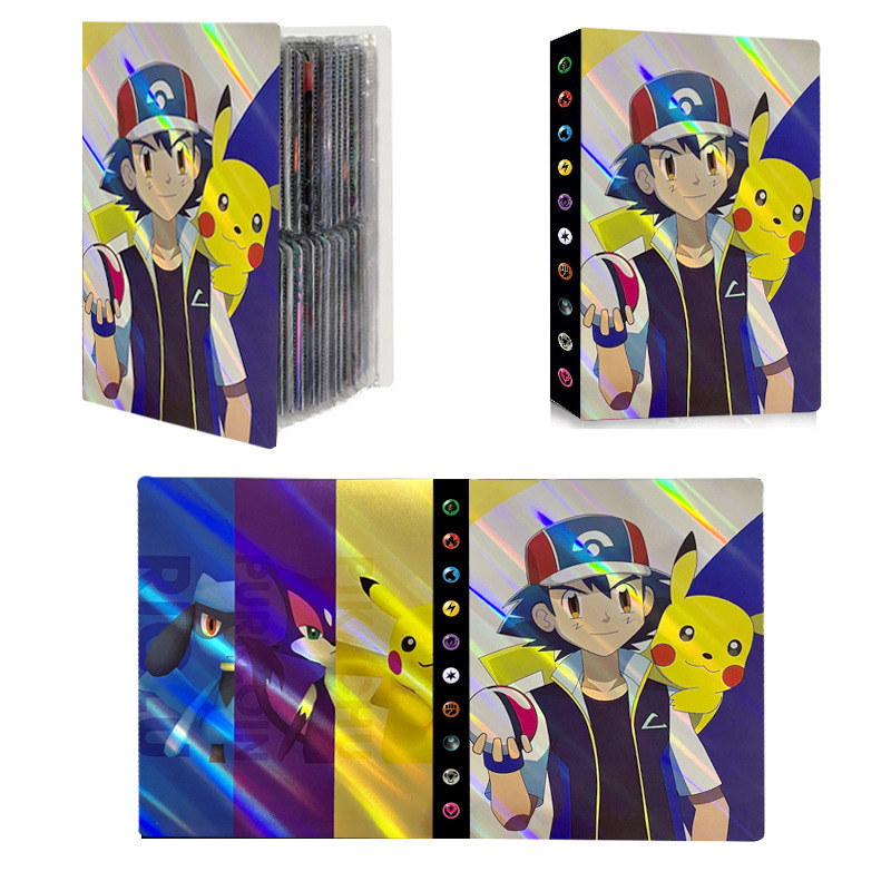 240cps PokéMon Card Book Card Pokemon Album Book PokéMon Loose-Leaf ...