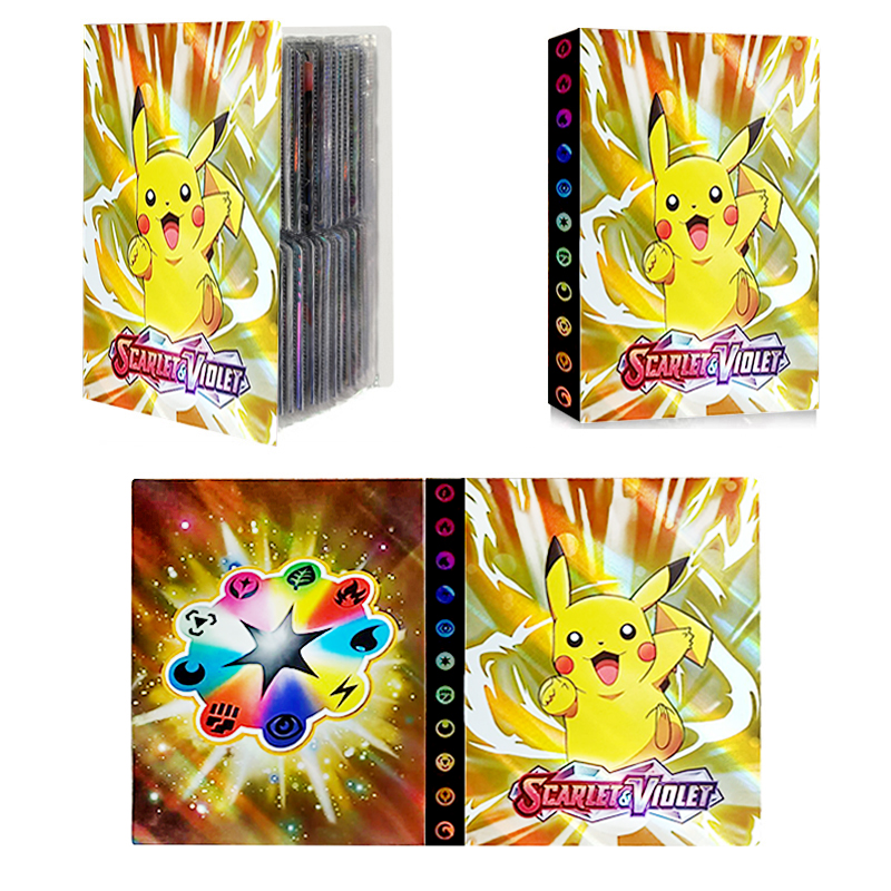 240cps PokéMon Card Book Card Pokemon Album Book PokéMon Loose-Leaf ...