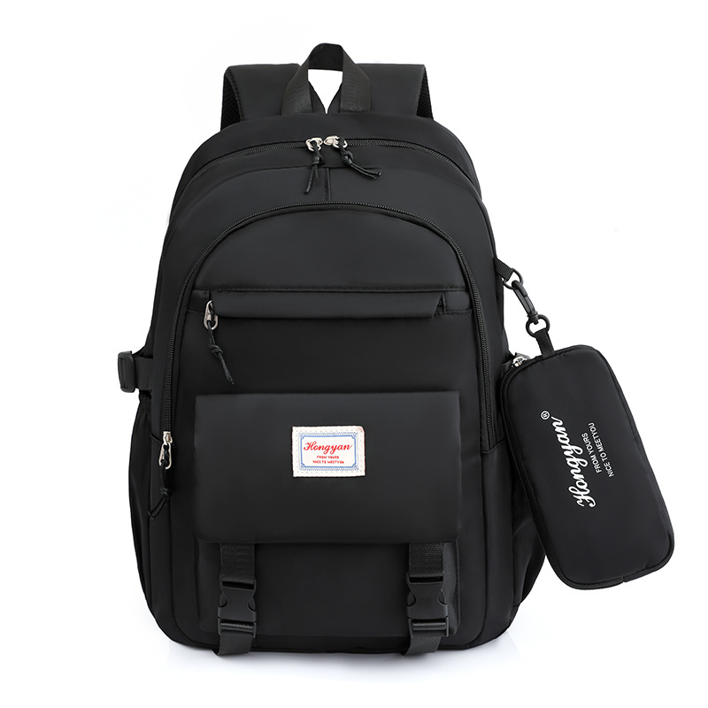2 In1 Travel Waterproof multi-layer zipper school bag and simple mini ...