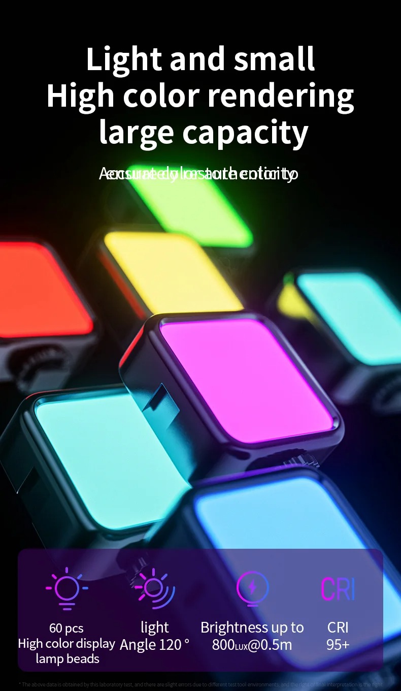 Portable Mini LED Video Camera Night 6000k Lamp for Camera Tripod ...