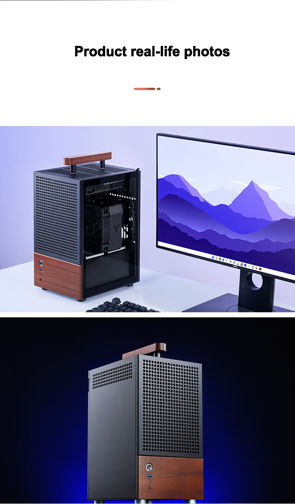 JONSBO T6 ITX Handle Case 3mm Aluminum Alloy Shell Type-C Interface ...