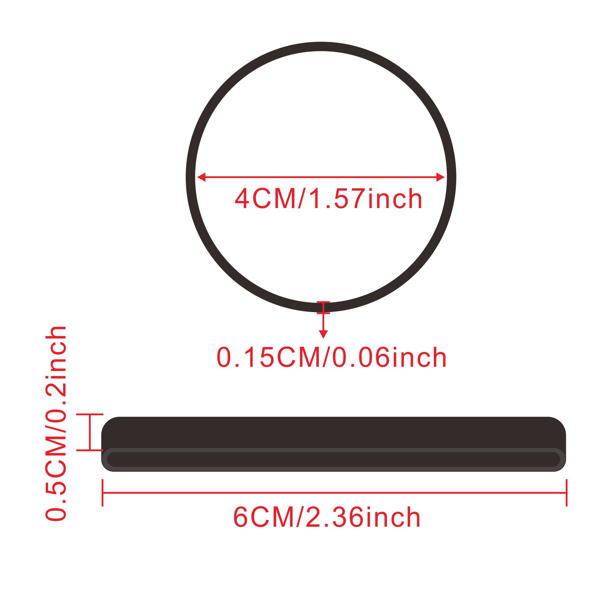 PopMart Sticker & Glue Pen, 20 Pcs Big Black Rubber Bands Strong ...