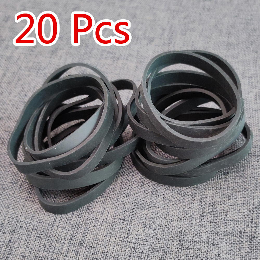 PopMart Sticker & Glue Pen, 20 Pcs Big Black Rubber Bands Strong ...