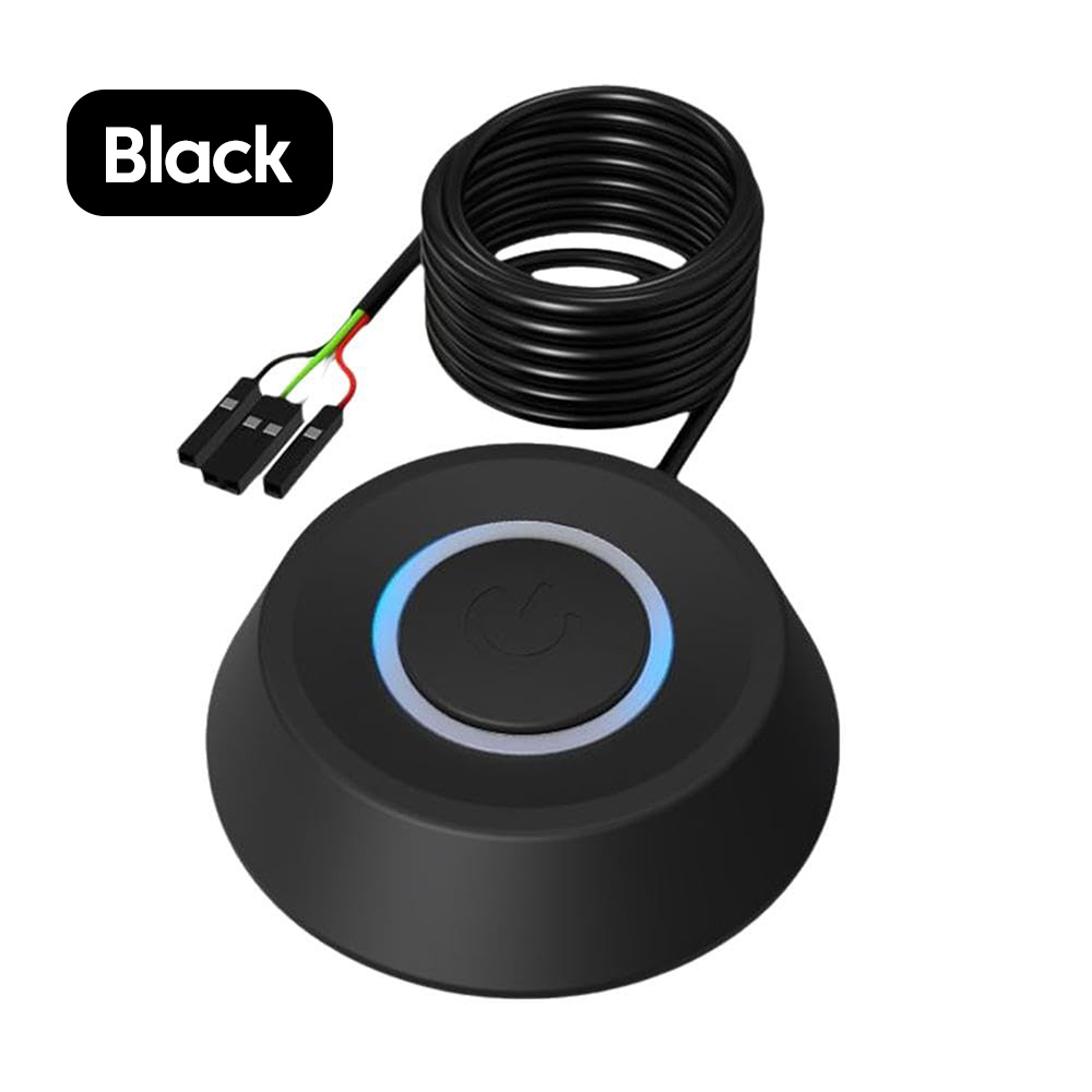 PC Power Button Desktop PC Computer Case Power Switch On Off HDD Push ...