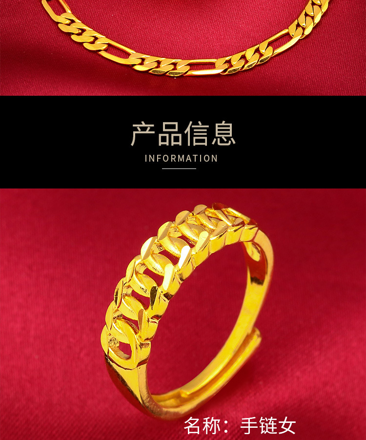 Original 18K Saudi Gold Pawnable Bracelet Female Flat Female Lobster ...