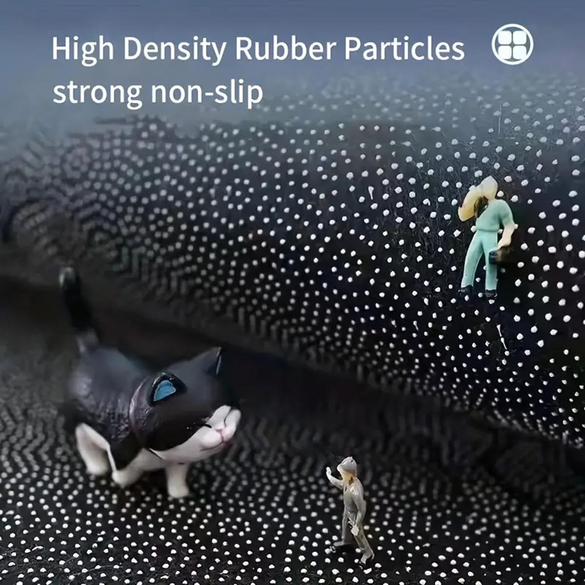 Crystal Velvet Sunflower Absorbent Bathroom Floor Mat Porch Balcony ...